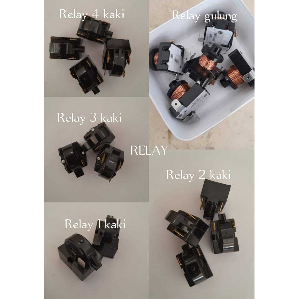 Foot RELAY/Compressor RELAY And Roll RELAY | Shopee Malaysia