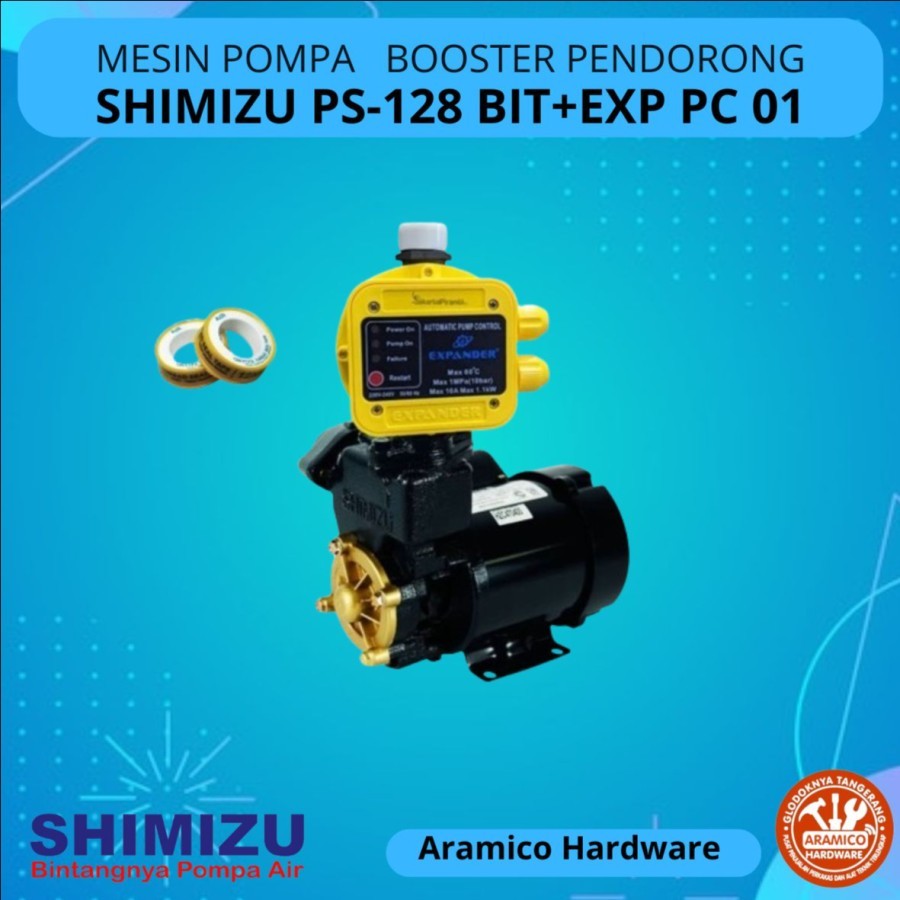 Shimizu PS 128 BIT Booster Pump / Pusher+Pressure Control Expander PC ...