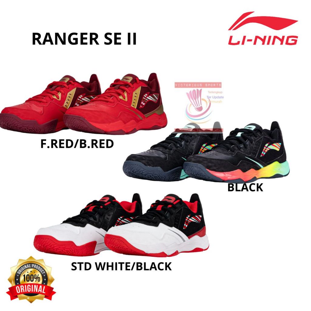 Lining RANGER LITE TD SE II ORIGINAL BADMINTON SHOES | Shopee Malaysia