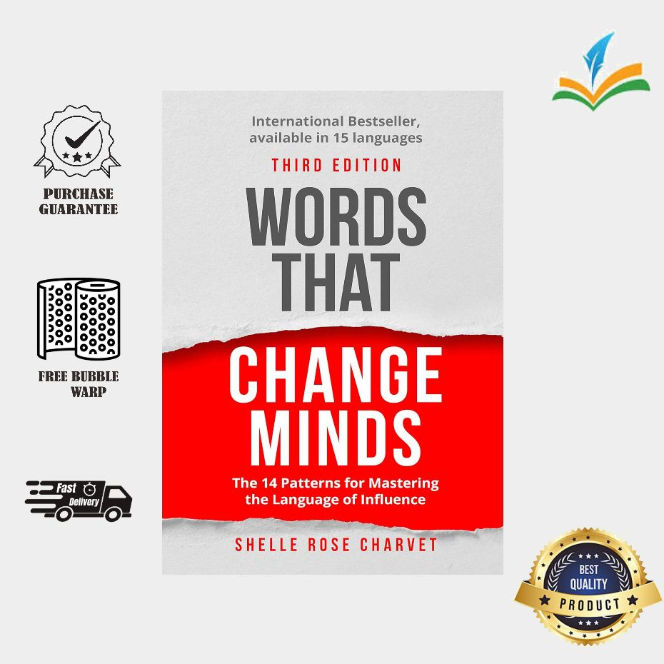 Words That Change Minds - Shelle Rose Charvet (English) | Shopee Malaysia