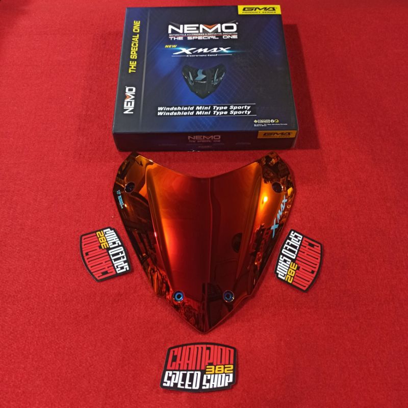 Visor Windshield NEMO GMA New XMAX X-MAX 250 Connected 2023 2024 ...