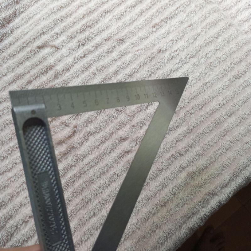 SIKU Multi-function STAINLESS Aluminum Elbow Triangle Ruler | Shopee ...