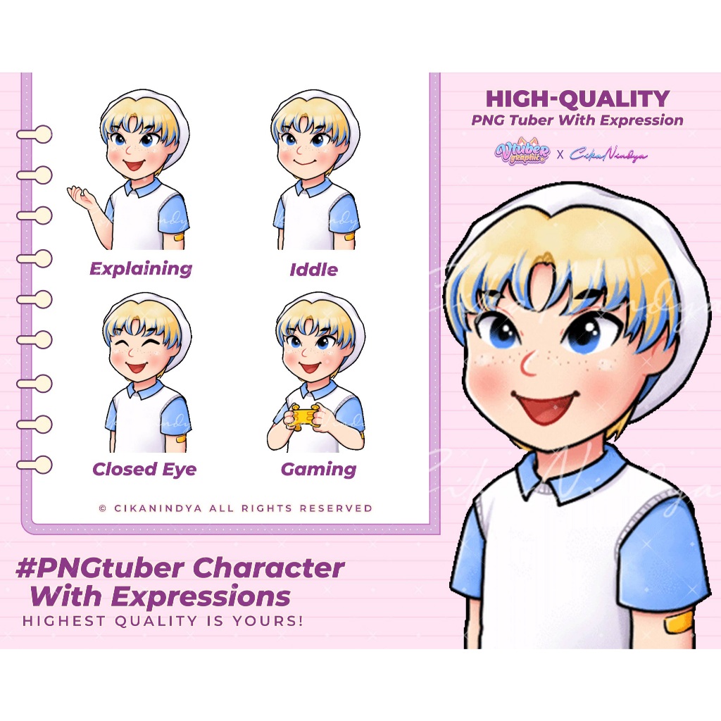 Png Tuber For Live Streaming: Add An Adorable Touch To Your Content ...