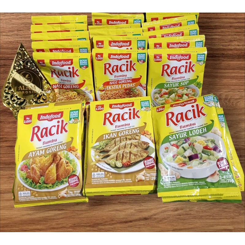 Indofood RACIK RACIK Seasoning Fried Rice Stir Fry Vegetables all ...