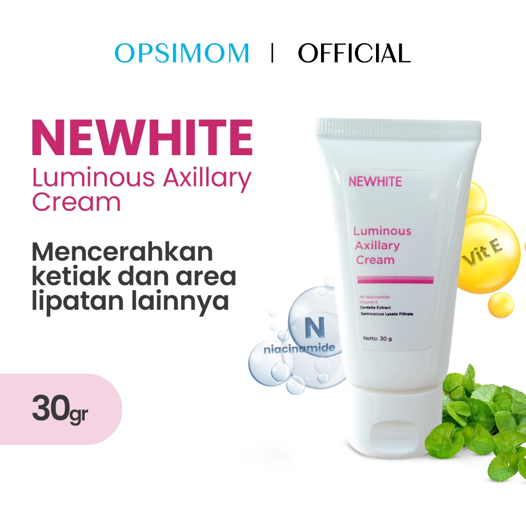 Newhite Luminous Axillary Cream Whitening Underarm Groin Neck Buttocks ...