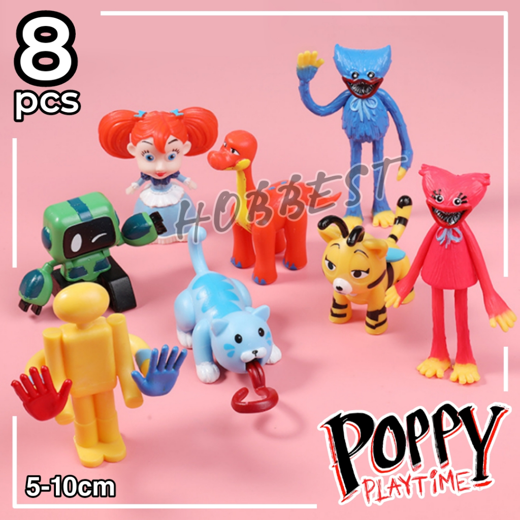 Action Figure POPPY PLAYTIME set Miniature Figure Cake Topper Toy ...