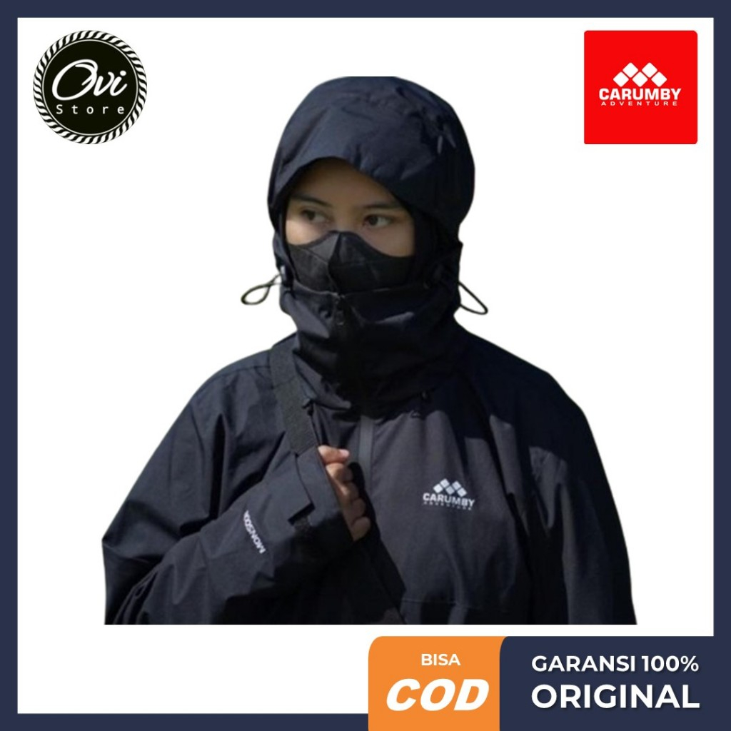 Original Carumby Gorpcore Monsoon Drizzle Aoki Manta Jacket | Shopee ...