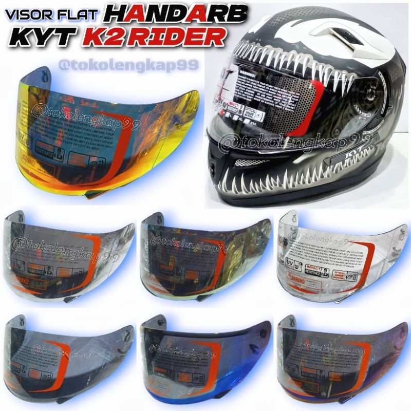 Kyt K2 Rider Visor | Kyt k2r HELMET GLASS | K2 rider helmet visor | Kyt ...