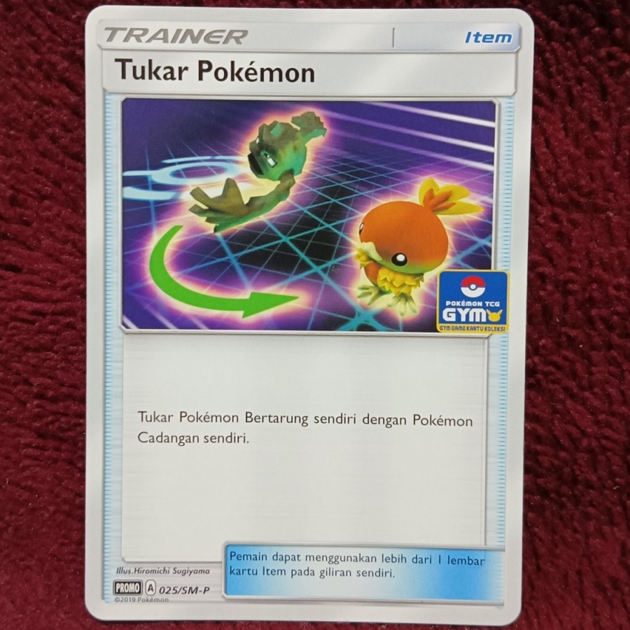Exchange Pokemon Gym 025/SM-P - Pokemon TCG Indonesia | Shopee Malaysia