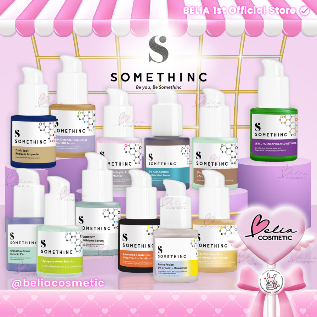 Belia SOMETHINC Serum Revive Potion 3% Arbutin Skin Solver Defender ...