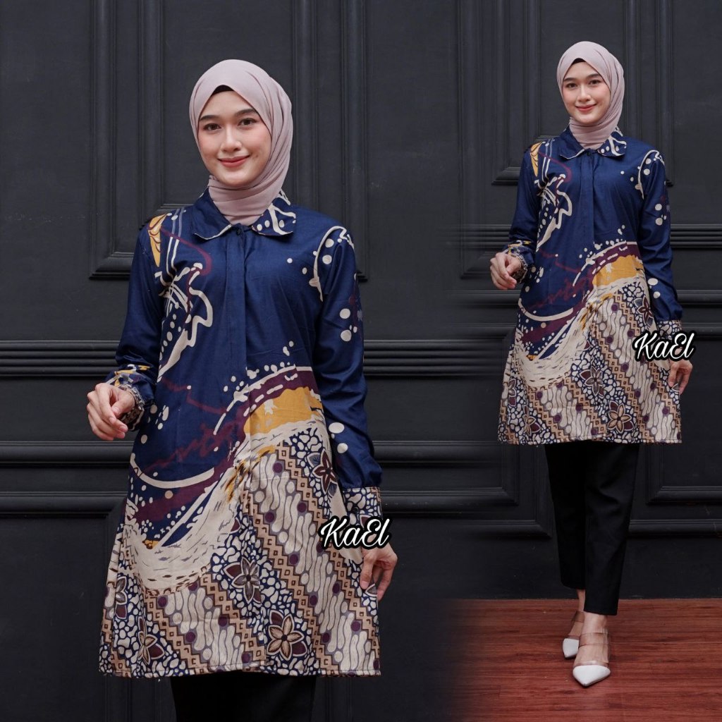 Latest Modern Jumbo Big Size ld 120cm Women's Batik Tunic | Modern ...