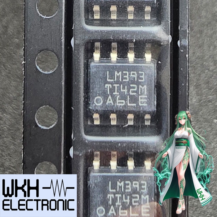 ORIGINAL LM393DR SMD LM393 LM393D SOP-8 SOP8 DUAL COMPARATOR IC ...