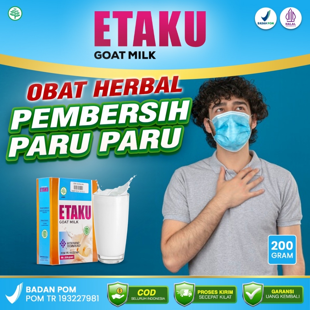 Etaku Goat Milk 100% Original - Tb Lung Cleansing Milk Chest Pain ...