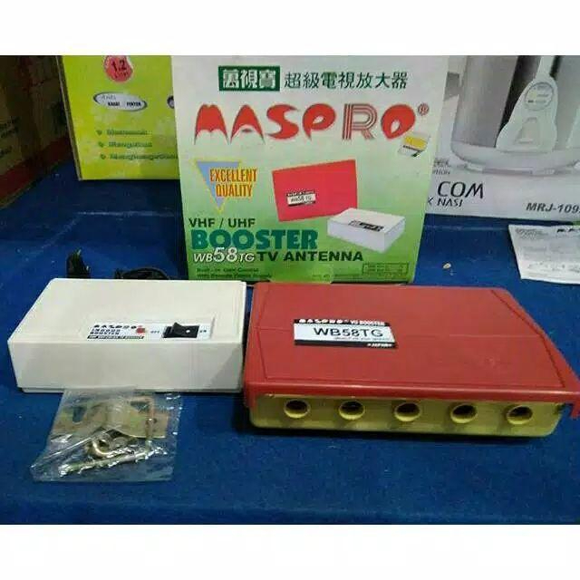 Free DELIVERY BOSTER UHF VHF FM MASPRO WB 58 TG UP BOTTOM|Sq1 | Shopee ...