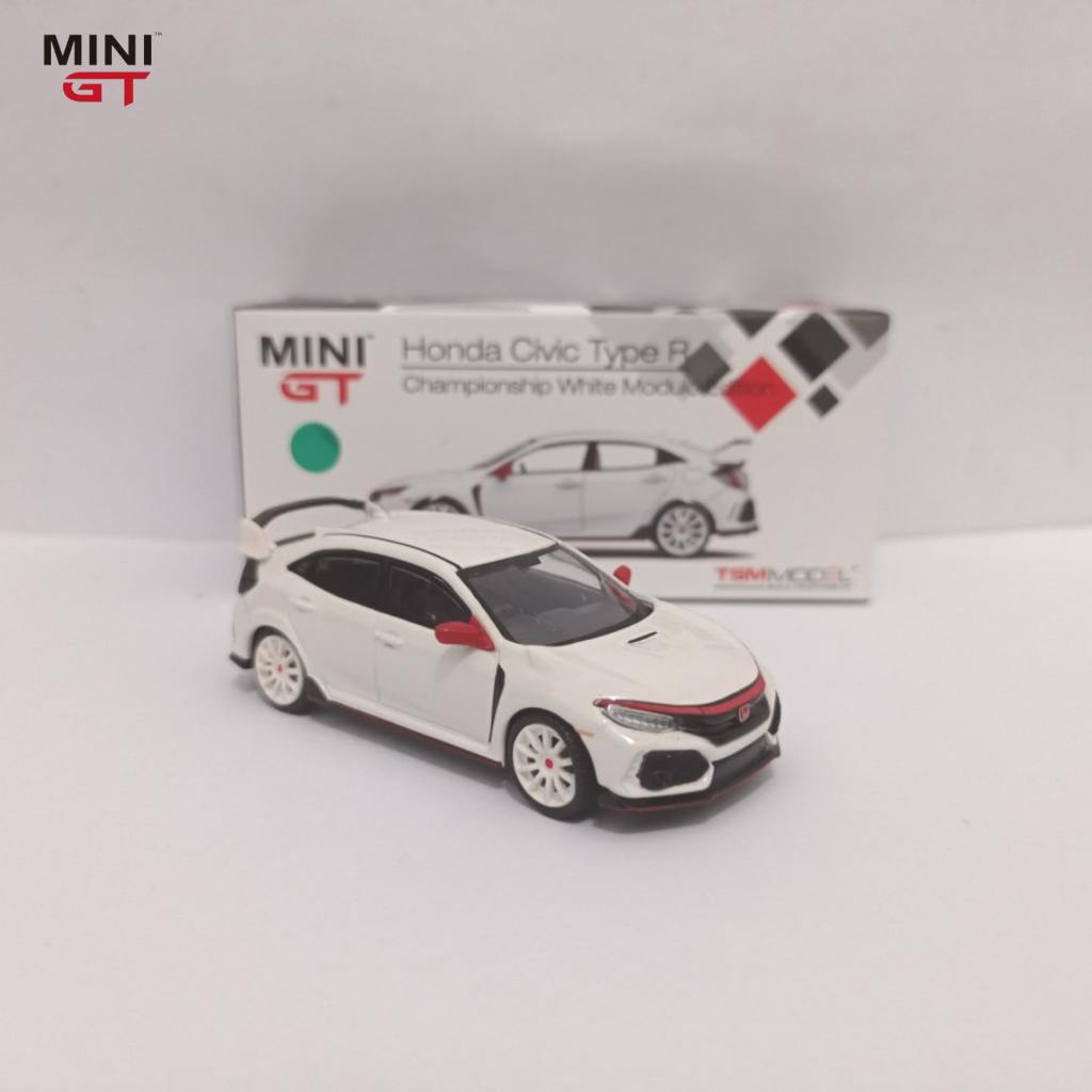 Mini GT Honda Civic Type R No 10 Championship White Diecast Collection ...