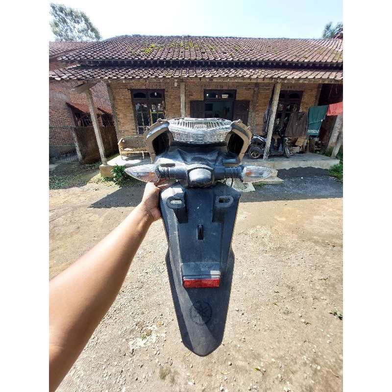 Aerox Rear Fender Fender Complete Just Install Original | Shopee Malaysia