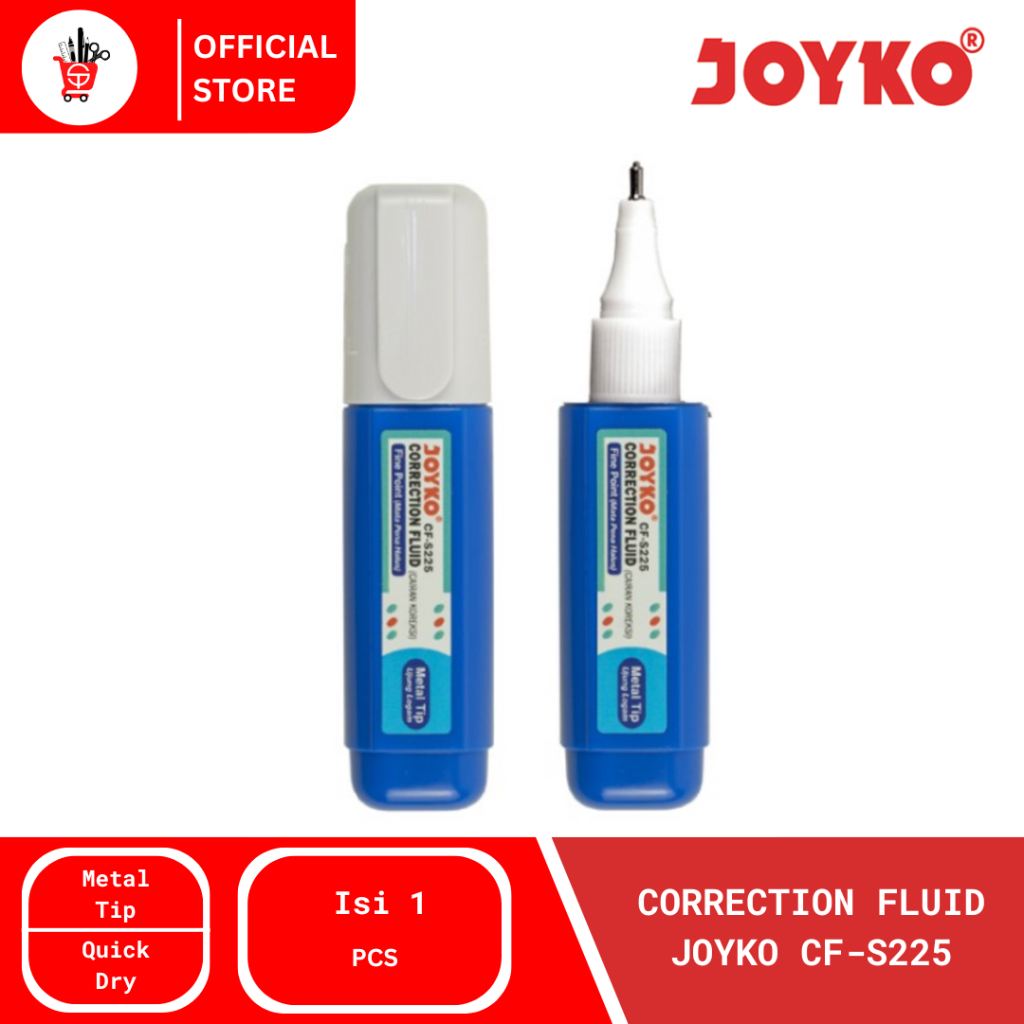 Stipo | Tip-ex | Correction Fluid Smooth CF-S225 (1pcs) | Shopee Malaysia
