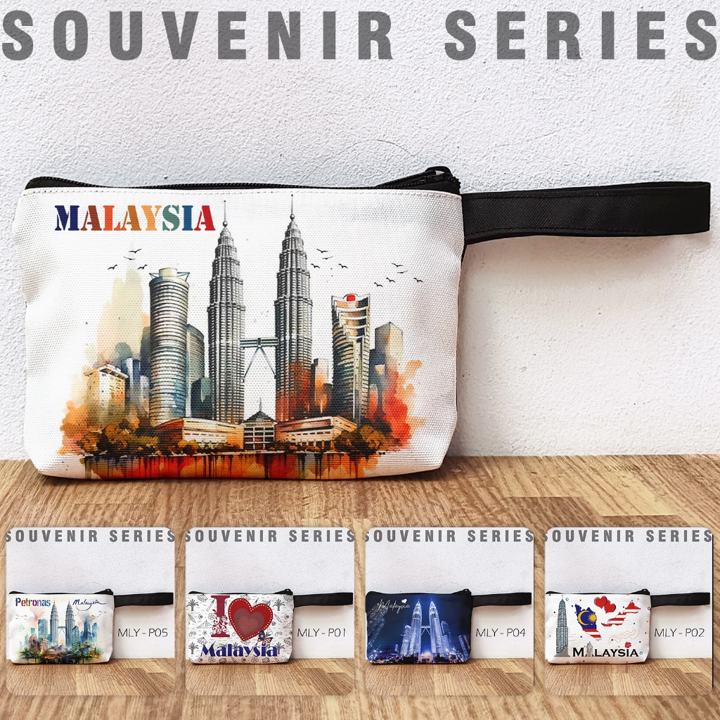Pouch By By Malaysia Wallet Souvenir Malaysia Coin Purse | Shopee Malaysia