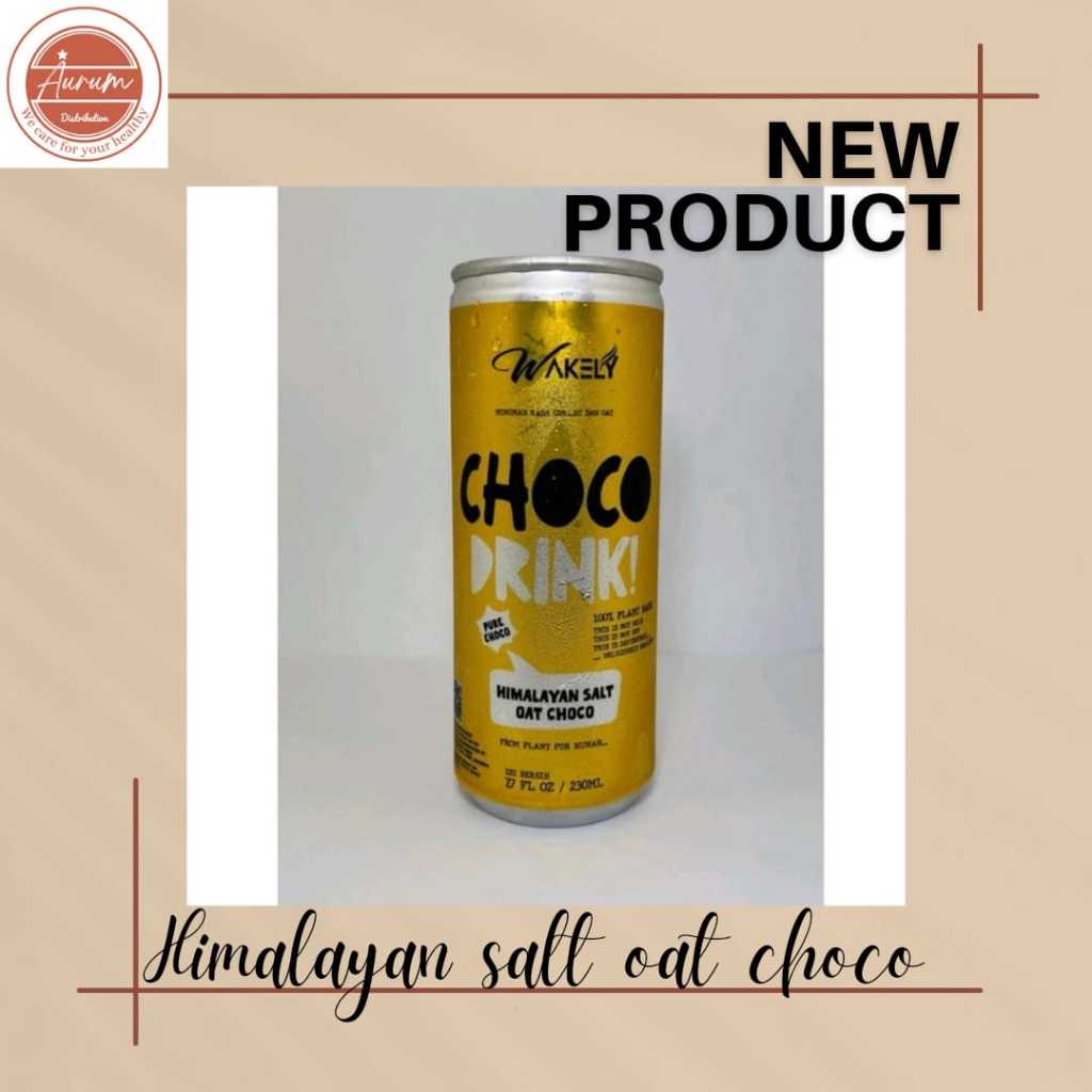 Wakely Choco Drink Himalayan Salt Oat Choco 230ml | Shopee Malaysia