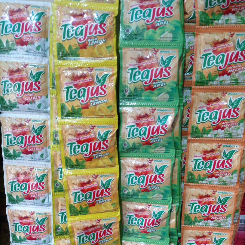 TEAJUS ALL VARIAN 1RENCENG CONTAINS 10 SACHET | Shopee Malaysia