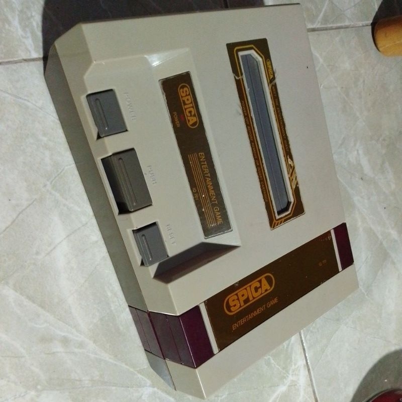 MESIN Only spica IQ 701 normal machine with 8 bit Nintendo clone test ...