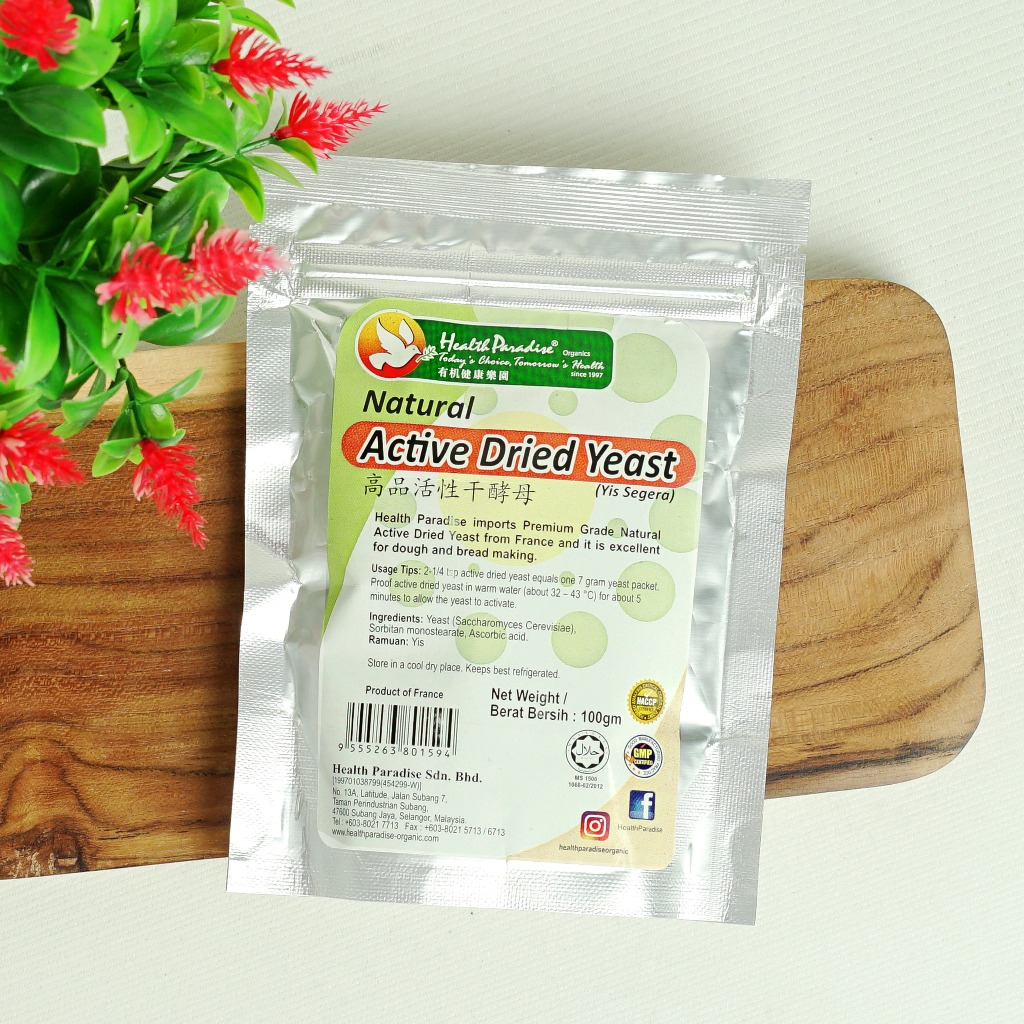 Health Paradise Natural Active Dried Yeast 100g | Shopee Malaysia
