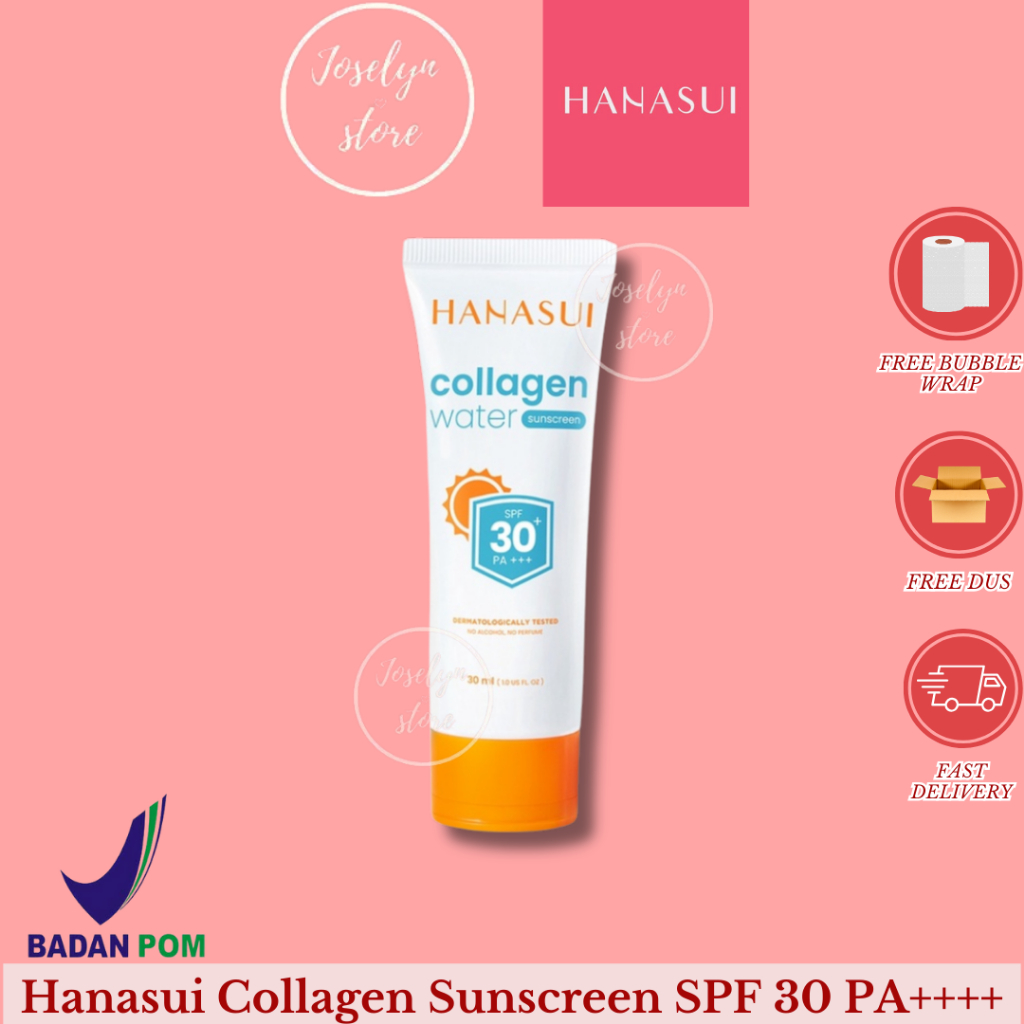 Hanasui Collagen Water Sunscreen SPF 30 | Shopee Malaysia