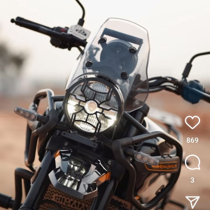 Himalayan model custom windshield visor | Shopee Malaysia