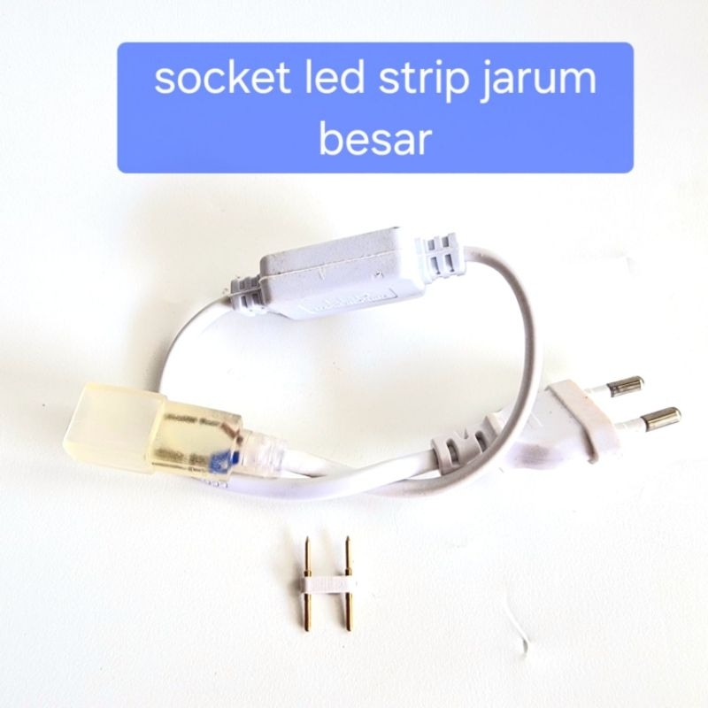 Led strip socket/led strip connector/220v led hose connector/AC 220v ...