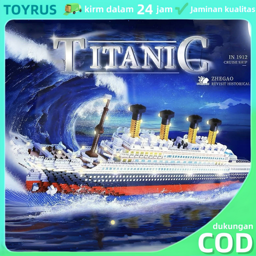 Titanic Building Blocks Mini Building Blocks Cruise Ship Building ...