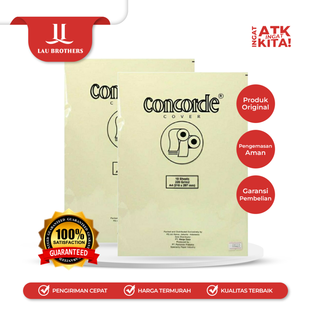 PAPER CONCORDE/ PAPER NO 80231 (1PACK/ 10SHEETS) | Shopee Malaysia