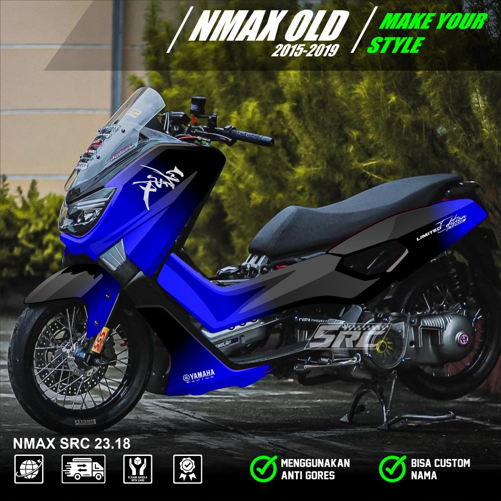 Full Body Sticker Decal Yamaha Nmax Old Old 2016 2017 2018 2019 Sticker ...