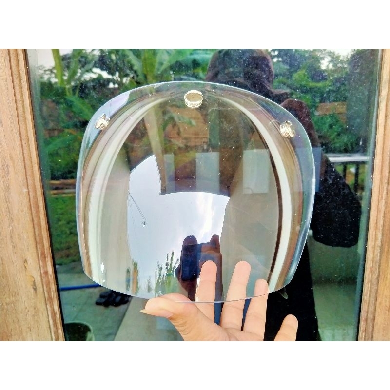 Custom Glass Visor For All Types Of Open Face & Half Face Helmets ...
