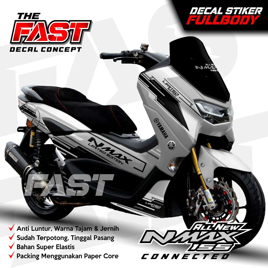 Decal Sticker nmx new full body Can custom Name Color Etc | Shopee Malaysia