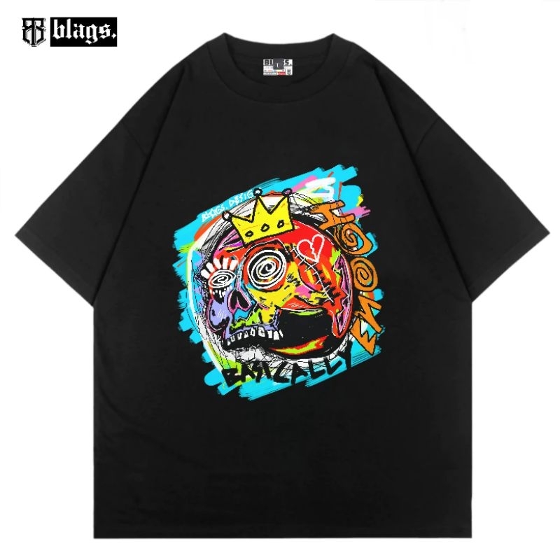 Blags Original Tshirt Basically Enogh Abstract | Unisex Oversize T ...