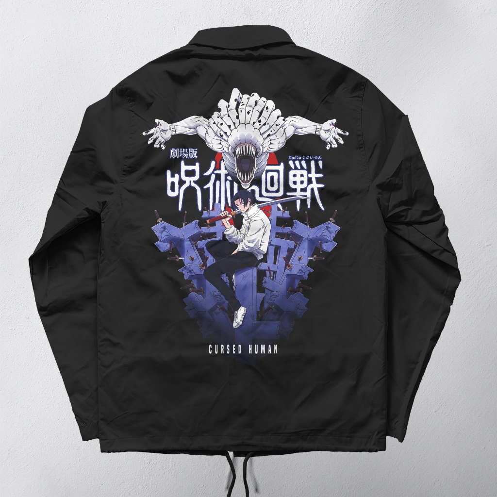 Coach Jujutsu Kaisen Yuta Okkotsu Jacket | Shopee Malaysia
