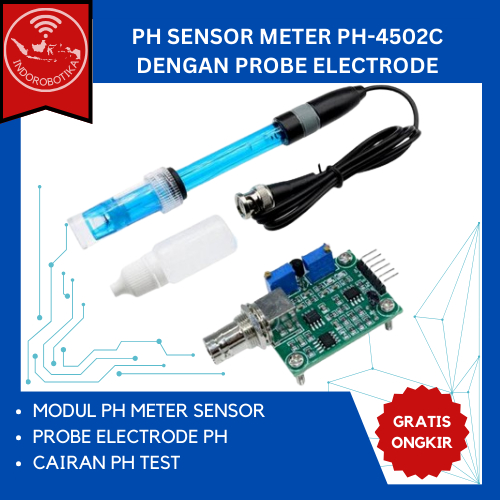 Ph Sensor Meter Ph 4502c Ph Meter With Electrode Probe Shopee Malaysia