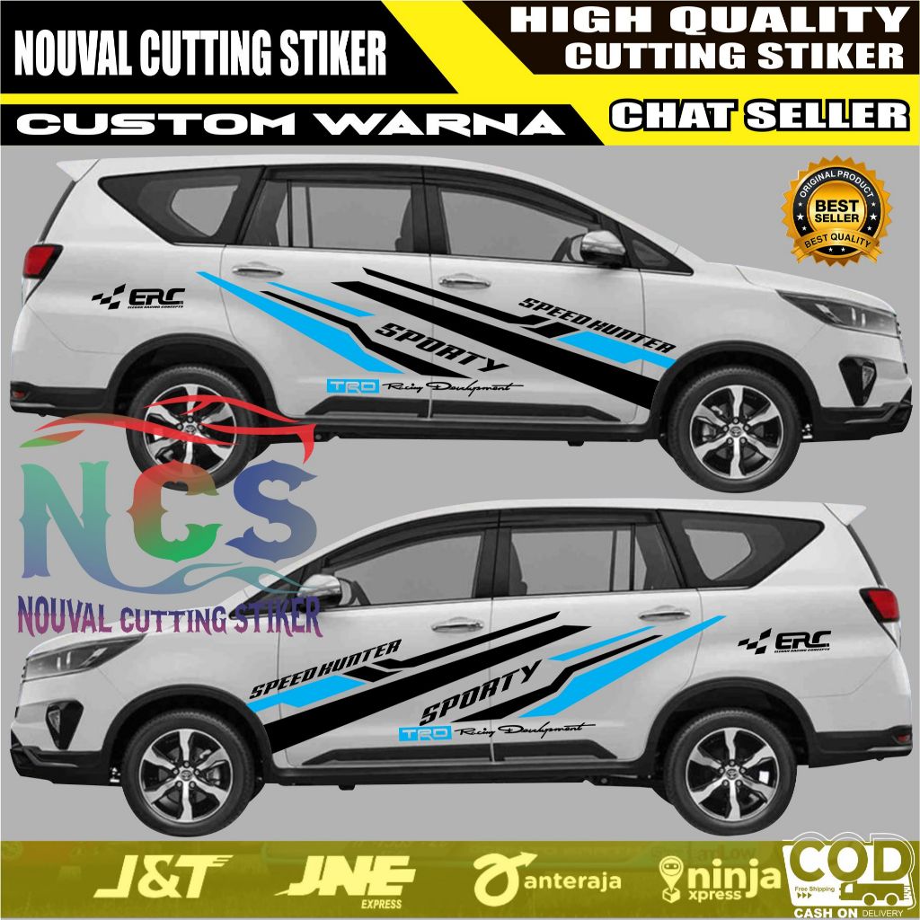 New Car Sticker Innova Striping Sticker Car Toyota Innova | Shopee Malaysia