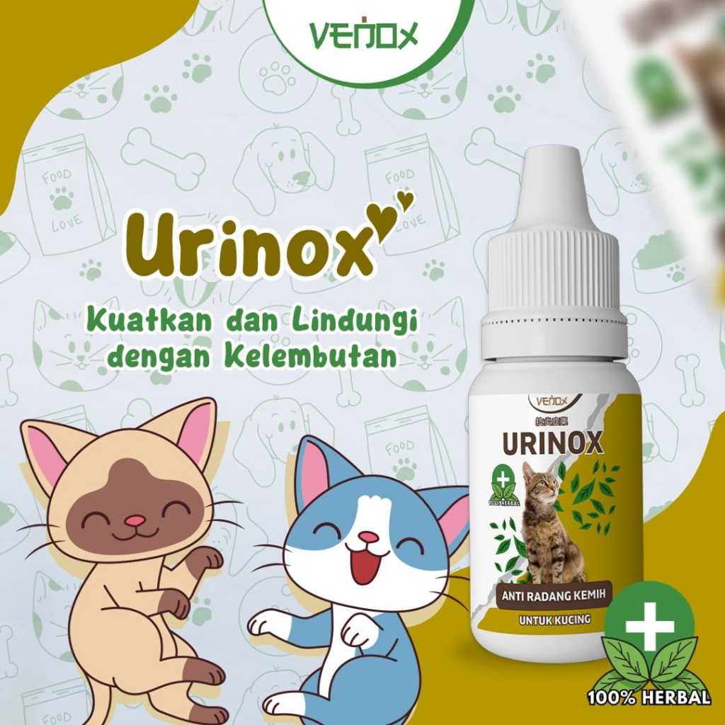 Urinox - Venox Cat Medicine Anti-Inflammatory Urinary Infection Hard To ...