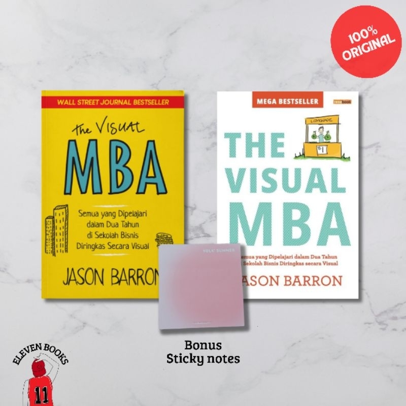 ORIGINAL BUSINESS BOOK The Visual MBA - Jason Barron (RENEBOOK ...