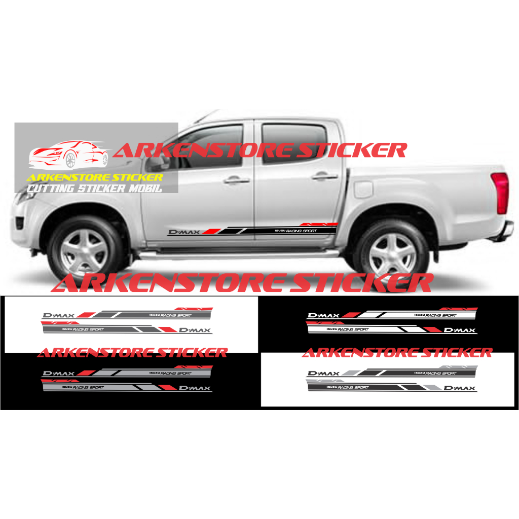 Isuzu D-max sticker, D.max car sticker, Dmax sticker list | Shopee Malaysia
