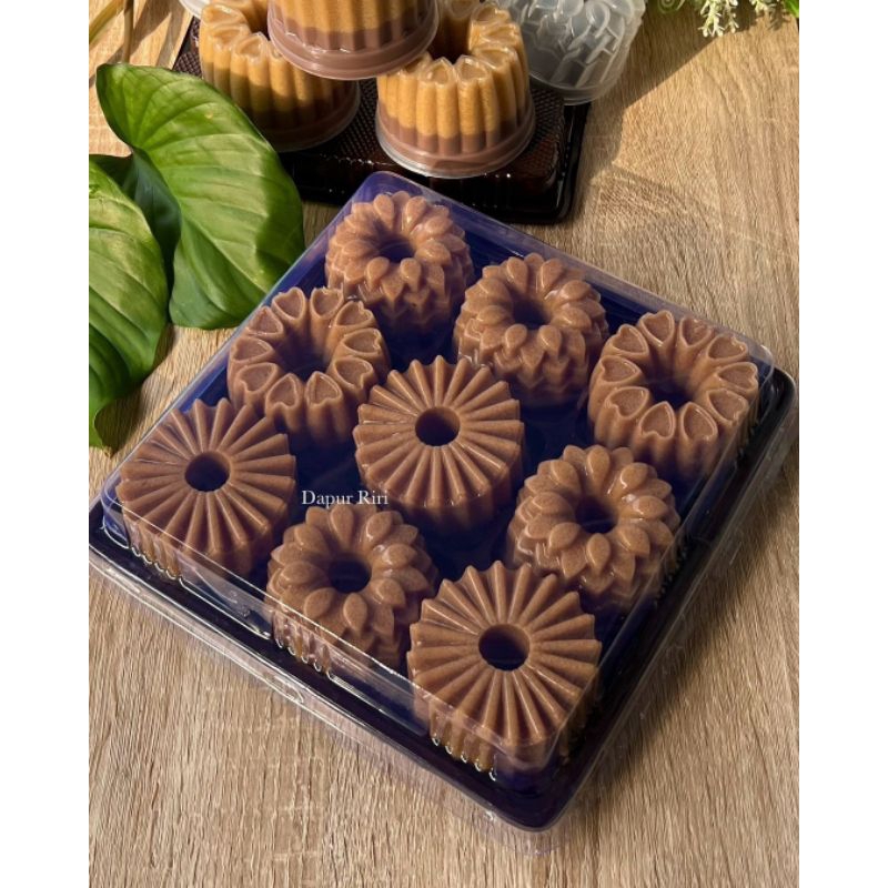 Mika Tray + 9 Divider Lid / Mika Mini Pudding Packaging / Divider ...