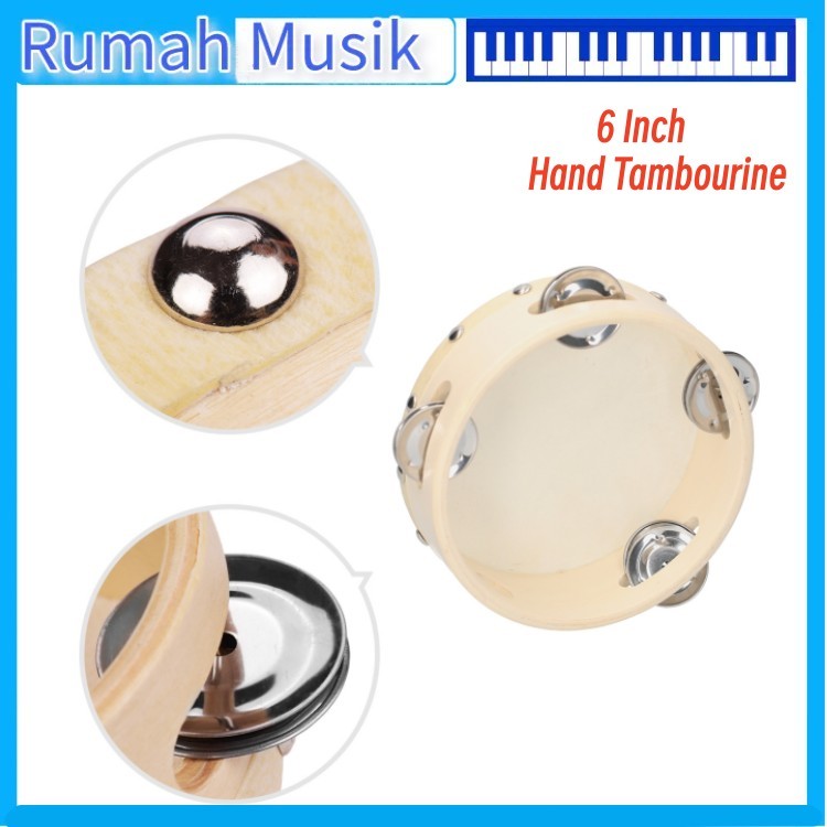 In STOCK Tambourine - Mini Tambourine - Children's Percussion Musical ...