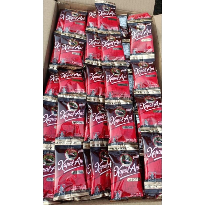 Kopi Kapal Api Special Mix Mini 6gr (1 Dozen) Contains 10pcs) | Shopee ...