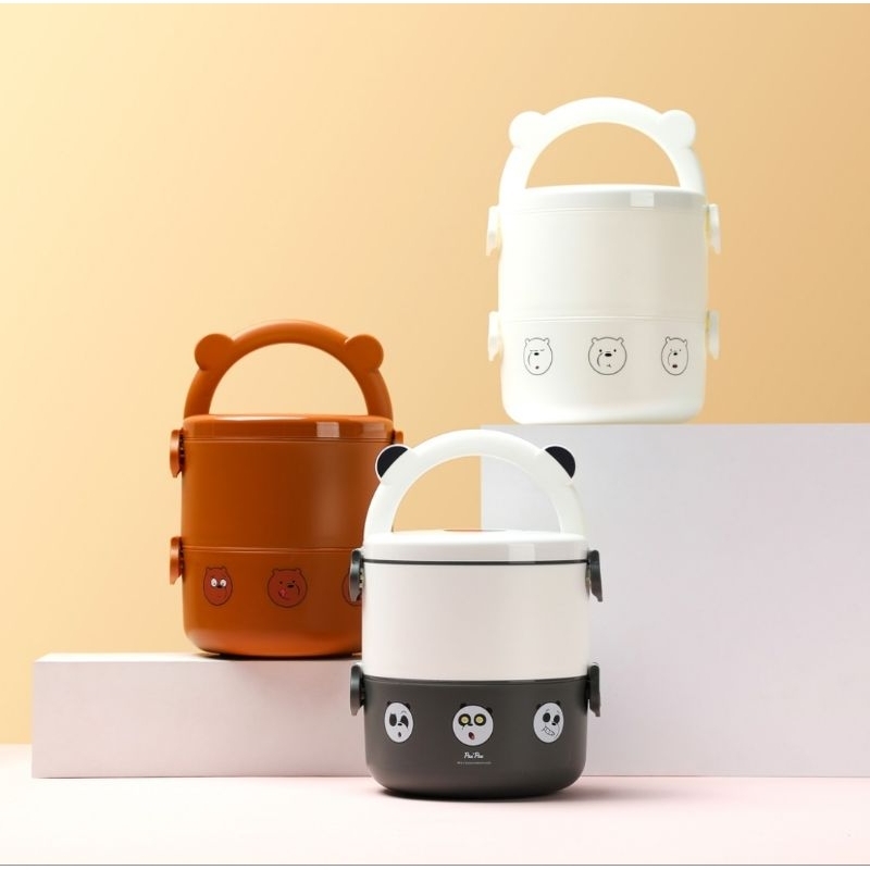 Miniso xTOY STORY Mini lunch box 190ml / bento box SNOOPY / marvel 2 ...