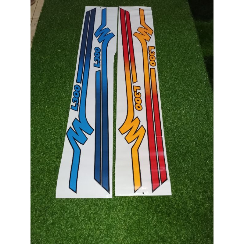 Mitsubishi L300 pick up tub sticker/L300 side tub sticker/Mitsubishi ...