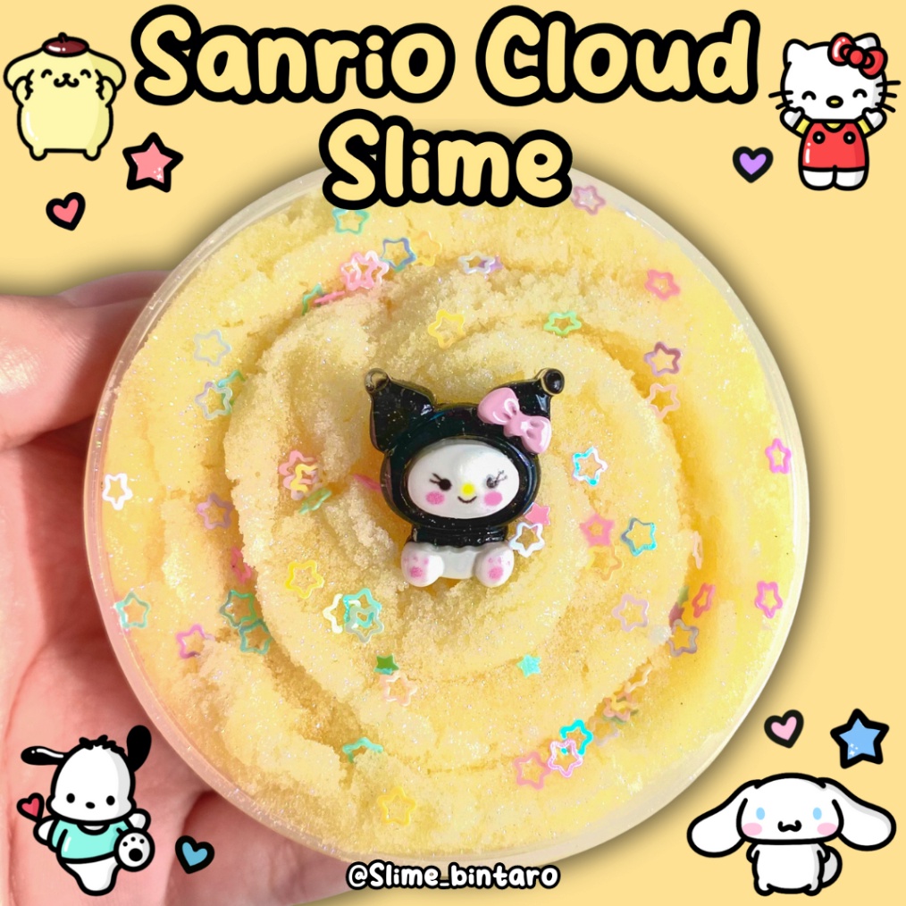 Special SANRIO CLOUD SLIME BY SLIME BINTARO PREMIUM SLIME CLOUD SLIME CLOUD SLIME SUPER SOFT AND ...
