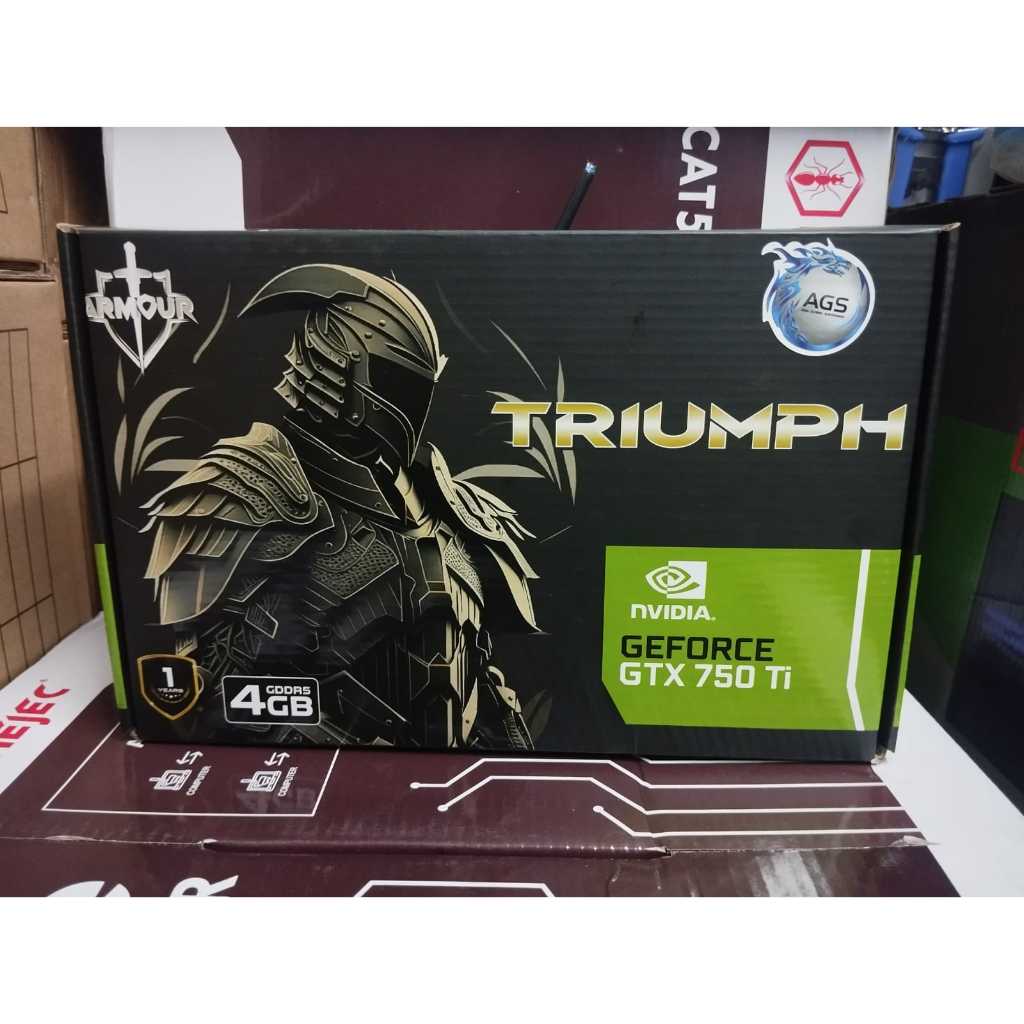 Vga Armor GTX 750ti 4GB DDR5 128BIT | Shopee Malaysia