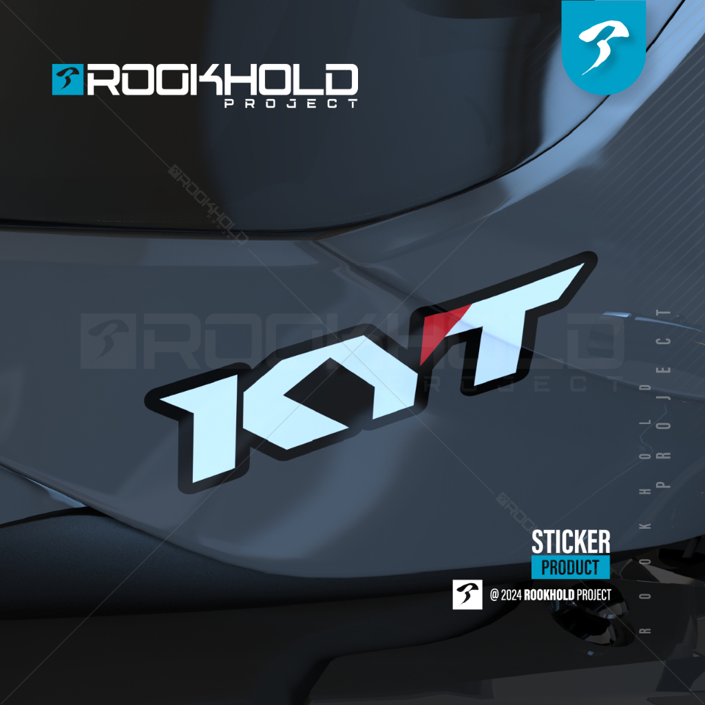 Kyt Logo Sticker | Kyt CUSTOM Logo | Shopee Malaysia
