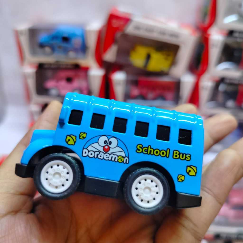Mini Cooper Full Back Car Toy Hello Kitty Doraemon Mickey Minnie ...